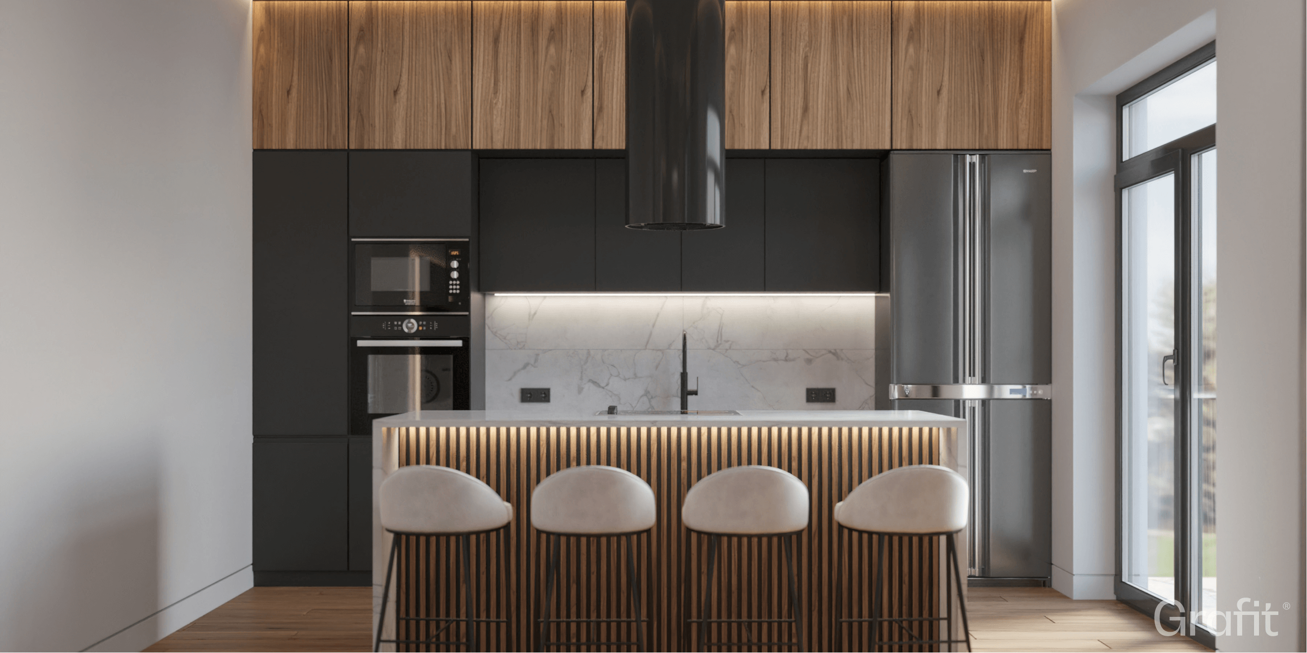 Domino House : Grafit